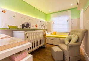 QUARTO DE BEBÊ VERDE: 25 Combinações e Tons!