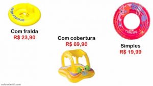 Boia Infantil – 59 Modelos Adoráveis para Animar a Criançada na Piscina!