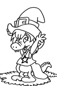 +23 desenhos da【CUCA PARA COLORIR】ᐅ Imprima Grátis!