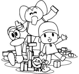 Pocoyo para Colorir: +60 Desenhos Fofos para Imprimir Grátis!