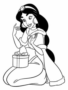 Jasmine para Colorir: +25 Desenhos para Imprimir!【2025】