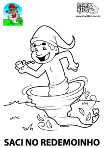 +40 desenhos de【SACI PARA COLORIR】→ Imprima GRÁTIS!