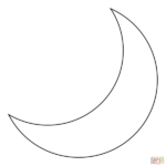 +60【DESENHOS DE LUA】 Imprimir e Colorir Grátis!