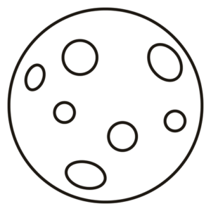 +60【DESENHOS DE LUA】 Imprimir e Colorir Grátis!