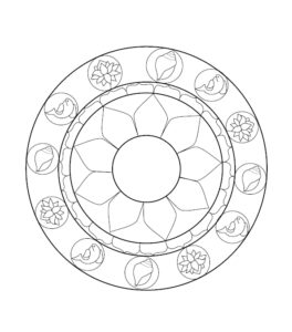 Mandala para Colorir: +60 Desenhos Fáceis para Crianças!