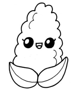 Milho para Colorir: +60 Desenhos Lindos para Imprimir!