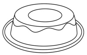 Bolo para Colorir: +60 Desenhos Lindos para Imprimir!