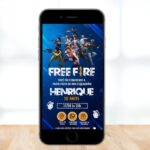 Convite Free Fire – 20 Ideias e Modelos para Imprimir!